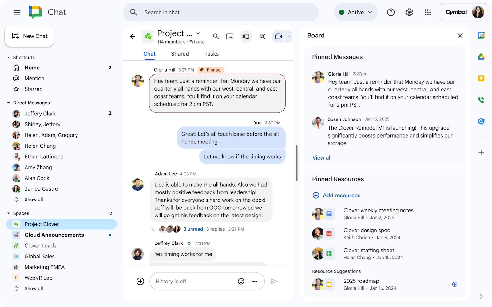 Introducing the board tab in Google Chat - TECHSTATIC!